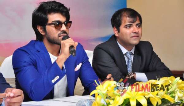 Ram Charan Trujet Airways Press Meet Photos - FilmiBeat