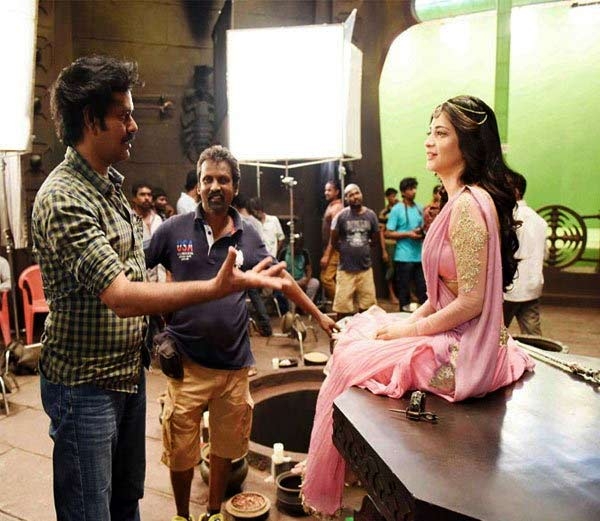 Behind The Scenes of Tamil Movie Puli Photos - FilmiBeat