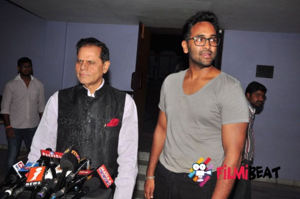 T Subbarami Reddy Watches Dynamite Movie At Prasad Labs Photos - FilmiBeat