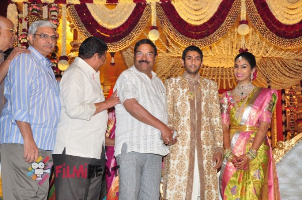 Celebs At Adiseshagiri Rao Son Sai Raghava Ratna Babu Wedding Reception ... Celebs At Adiseshagiri Rao Son Sai Raghava Ratna Babu Wedding Reception ...