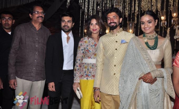 Celebrities At Ashwini Dutt's Daughter Priyanka Dutt And Nag Ashwin's ...