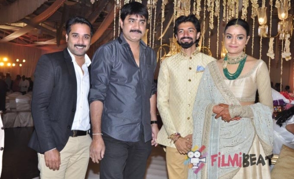 Celebrities At Ashwini Dutt's Daughter Priyanka Dutt And Nag Ashwin's ...