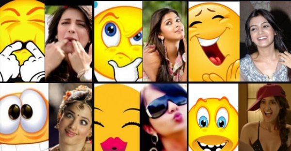 Celebs And Their Emoticon Photos - FilmiBeat