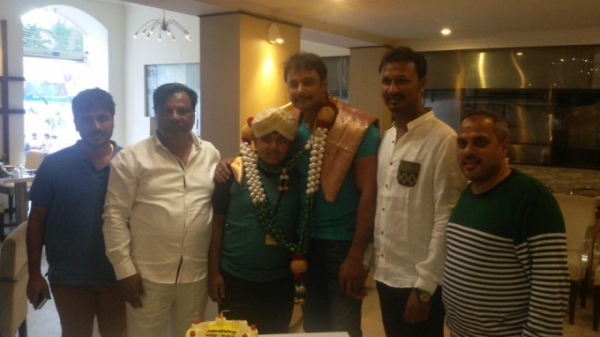 Darshan Birthday Celebration At Sandesh The Prince Mysore Photos ...