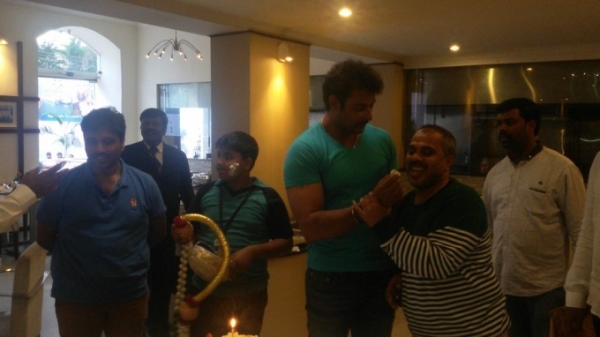 Darshan Birthday Celebration At Sandesh The Prince Mysore Photos ...