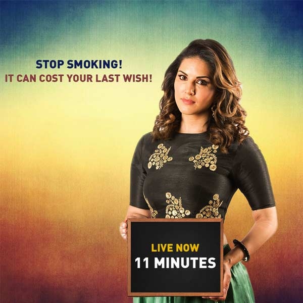 Sunny Leone's Anti Smoking Commercial 11 Minutes Photos - FilmiBeat
