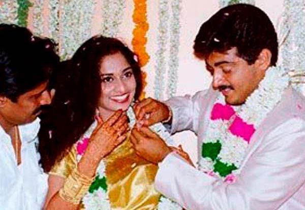 Ajith Kumar And Shalini Wedding Photos
