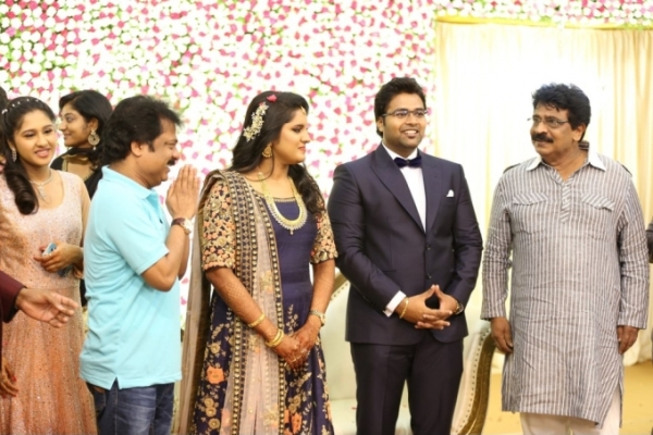 Director KS Ravikumar Daughter Marriage Reception Photos - FilmiBeat