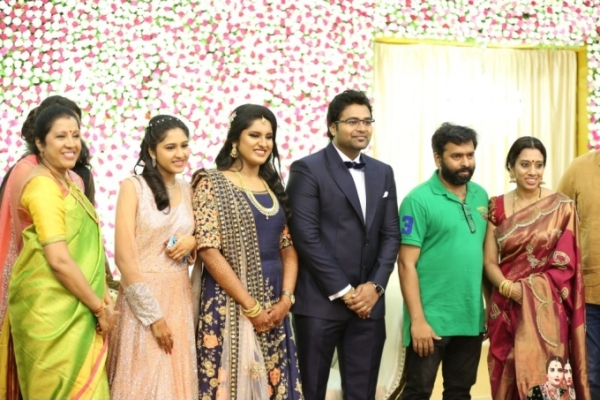 Director KS Ravikumar Daughter Marriage Reception Photos - FilmiBeat