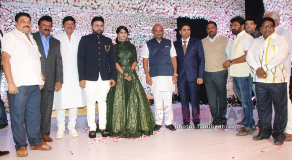 Talasani Srinivas Yadav Younger Daughter Swathi And Ravi Kumar Wedding ...