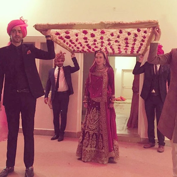 Arunoday Singh Gets Married To His Canadian Girlfriend Lee Elton Photos ...