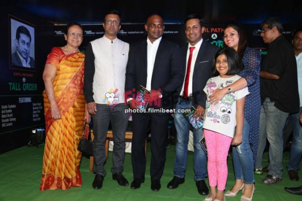 Sanath Jayasuriya Launches Of A Tall Order Book Photos - FilmiBeat