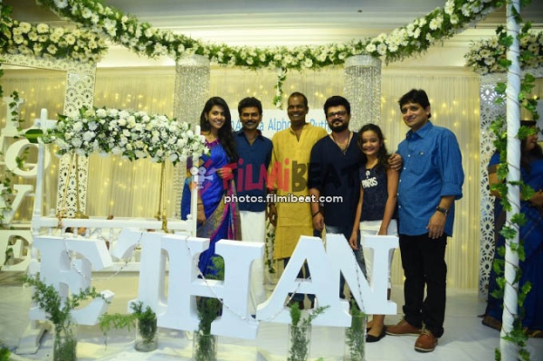 Alphonse Puthren Son Baptism Photos - FilmiBeat