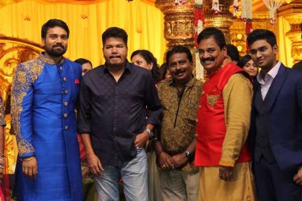 FEFSI Vijayan Master Son’s Wedding Reception Photos - FilmiBeat