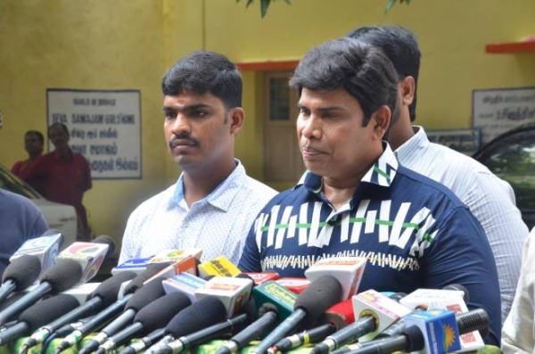 Actor Anandaraj Birthday Celebration Photos - FilmiBeat