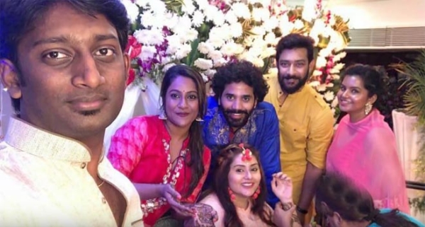 Namitha Wedding Mehandi Ceremony Photos - FilmiBeat