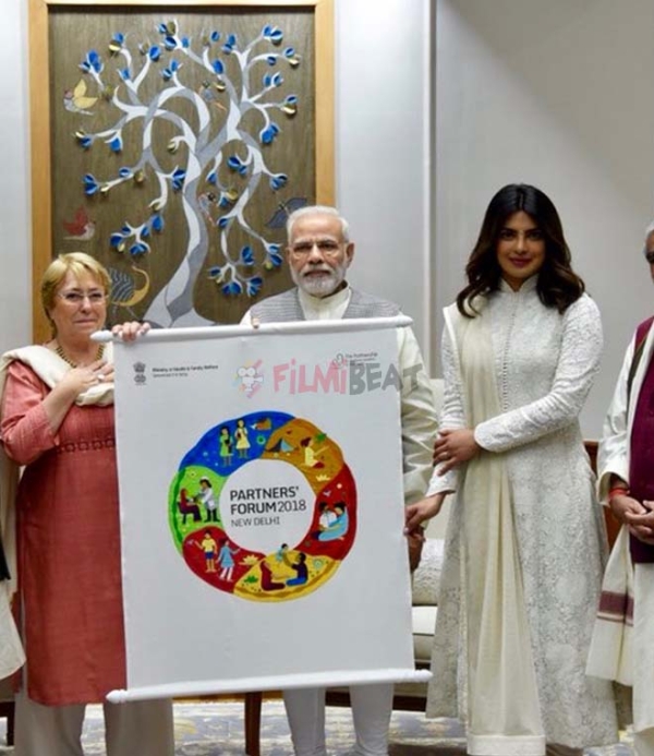 Priyanka Chopra Meets Pm Narendra Modi In Delhi Photos - FilmiBeat