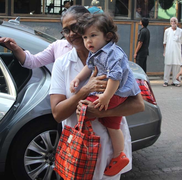 Taimur Spotted At Play School Photos - FilmiBeat
