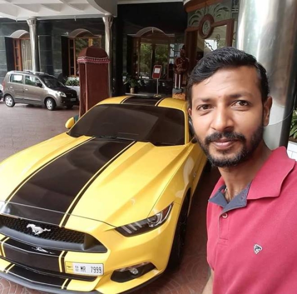 Darshan New Car Ford Mustang Boss 302 Photos - FilmiBeat