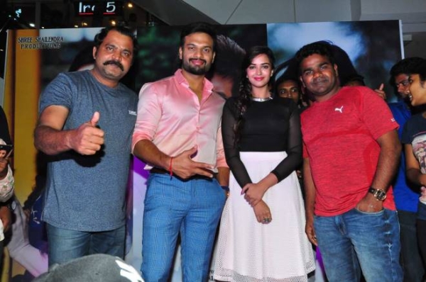 Brand Babu Movie Team At PVP Square To Promote The Film Photos - FilmiBeat