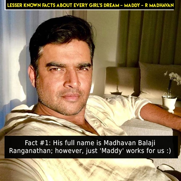 Lesser Known Facts About Every Girl's Dream – Maddy – R Madhavan Photos ...