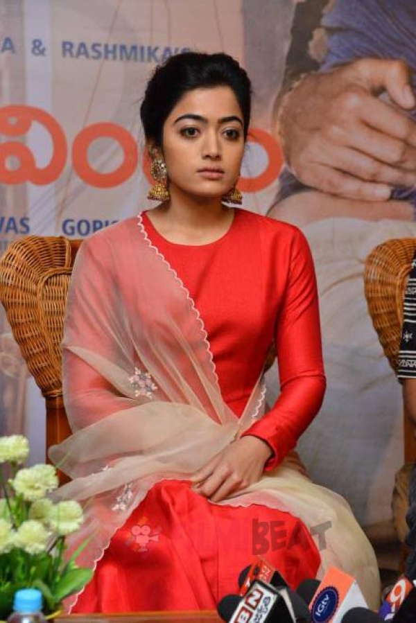Geeta Govindam Movie Press Meet Photos - FilmiBeat