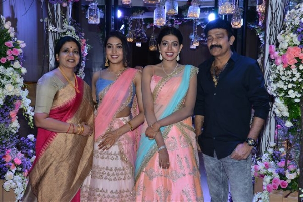 Hero Rajasekhar Sister's Son Engagement Photos - FilmiBeat