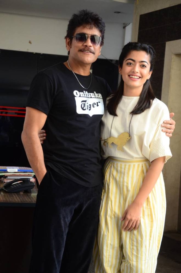 Devadas Movie Press Meet Photos - FilmiBeat