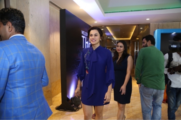 Taapsee Pannu At Panasonic Phone Launch Event Photos - FilmiBeat