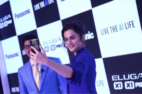 Taapsee Pannu At Panasonic Phone Launch Event Photos - FilmiBeat