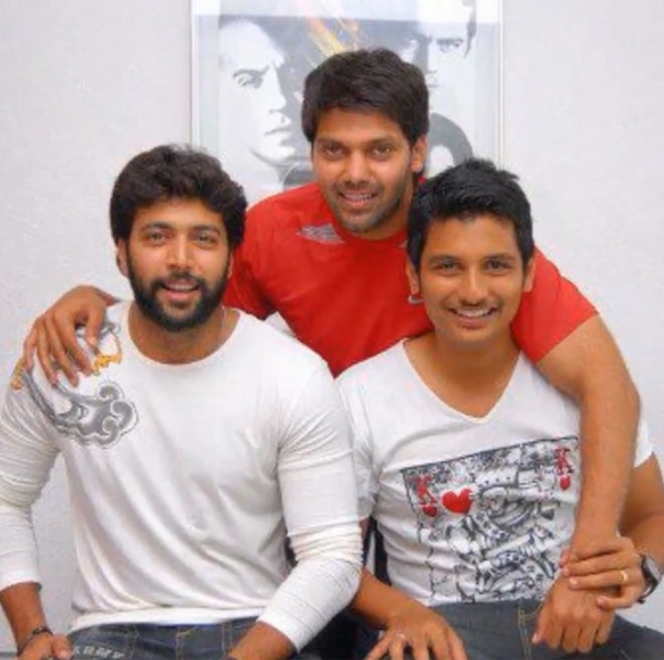 Tamil Actor Arya Family Photos