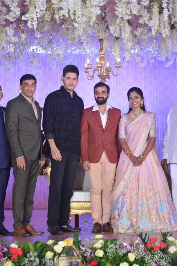 Mahesh Babu, Nani & Raashi Khanna At Producer Harshith Reddy Reception ...