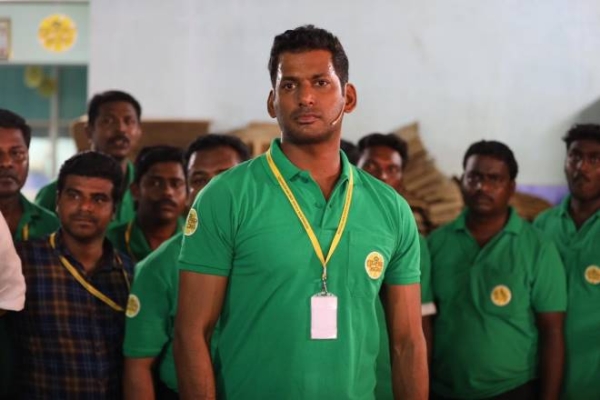 Vishal extend His Hands towards Kaja cyclone Relief Photos