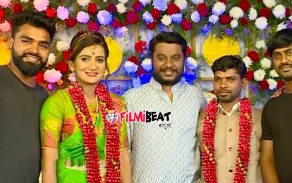 Comedy Khiladigalu Fame Govinde gowda And Divya Marriage Photos