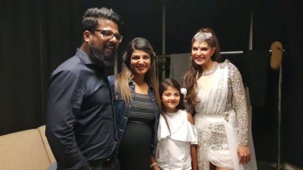 Rambha Family Photo