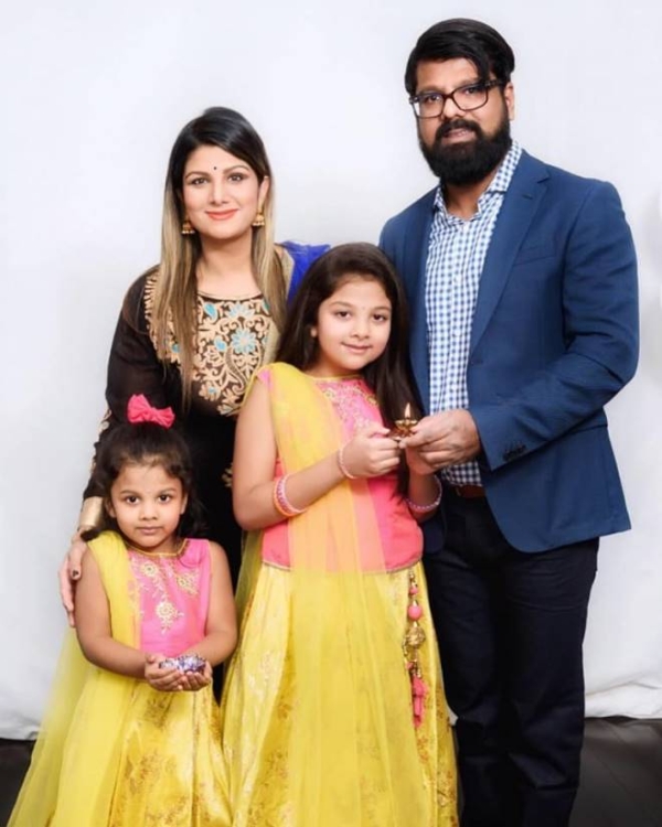 Rambha Family Photos