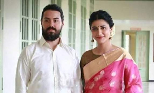 Shruti Haasan with her British boyfriend Michael Corsale Photos - FilmiBeat