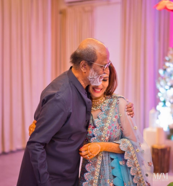 Soundarya Rajinikanth Daughter Wedding Reception Photos