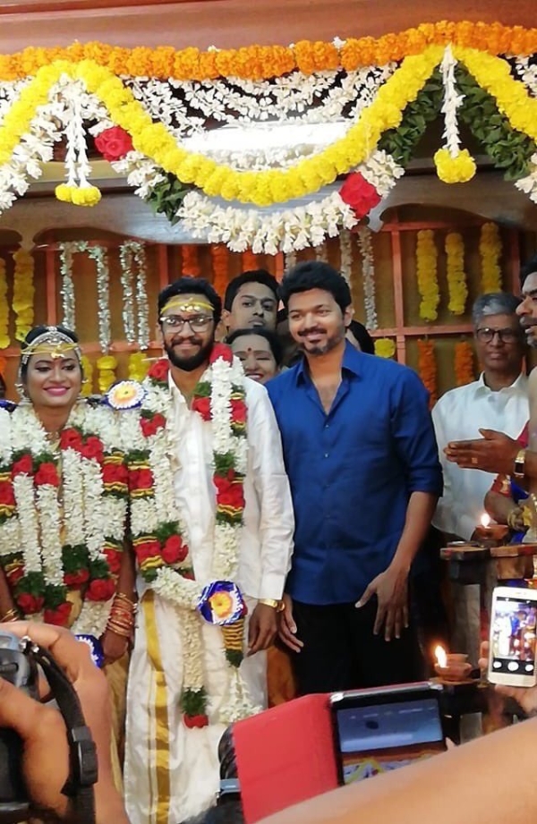 Vijay Assistance Director Karthik Sundar Marriage Function Photos