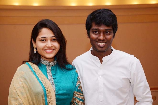 Atlee Romantic Side With His Lovely Wife Priya Photos