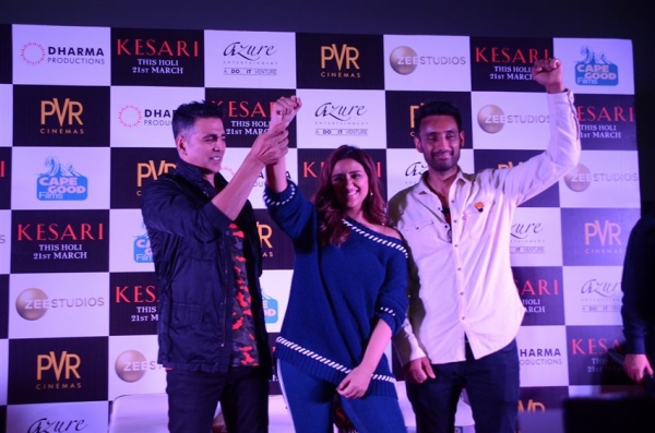 Kesari Movie Promotion In New Delhi Photos