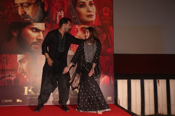 Varun Dhawan And Alia Bhatt At First Class Song Launch Of Kalank Photos