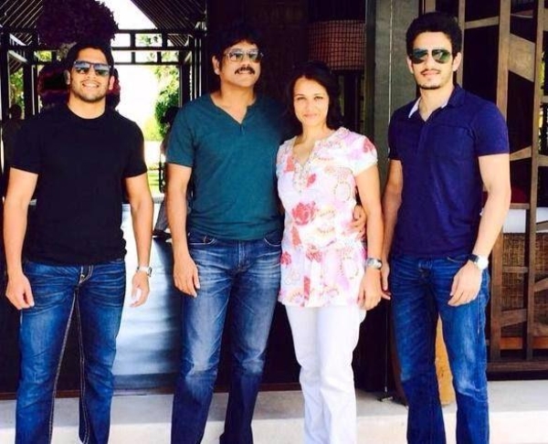 Amala Akkineni Family Photos