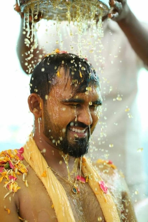 Choreographer Yashwanth master Engagement Photos