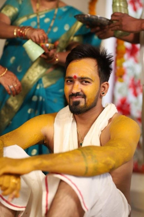 Choreographer Yashwanth master Engagement Photos