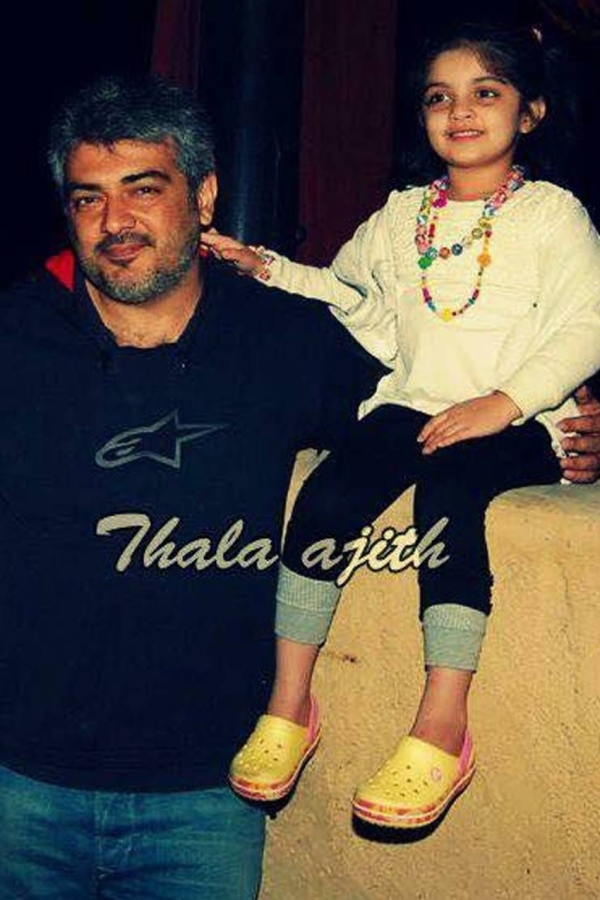 Ajith Family Image