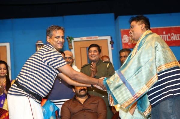 Celebrities at YG Mahendran’s 3Ji 100th Show Celebration Photos