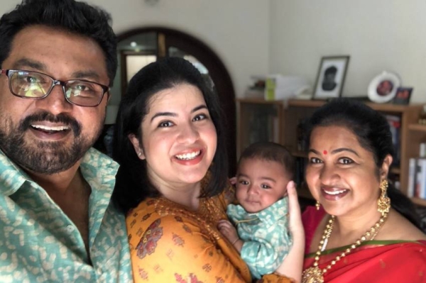 Raadhika Sarathkumar Daughter Rayanne Hardy Family Unseen Photos