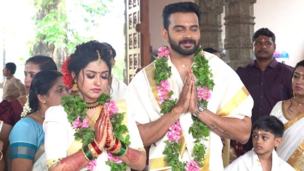 Malayalam Actor Hemanth Menon Enters Wedlock With Alina
