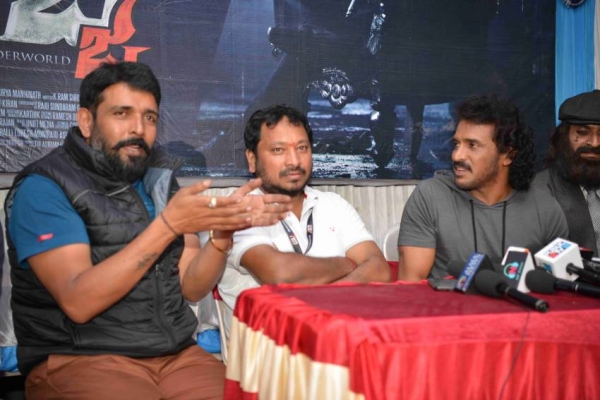 Kabja Movie Shooting Press Meet Photos
